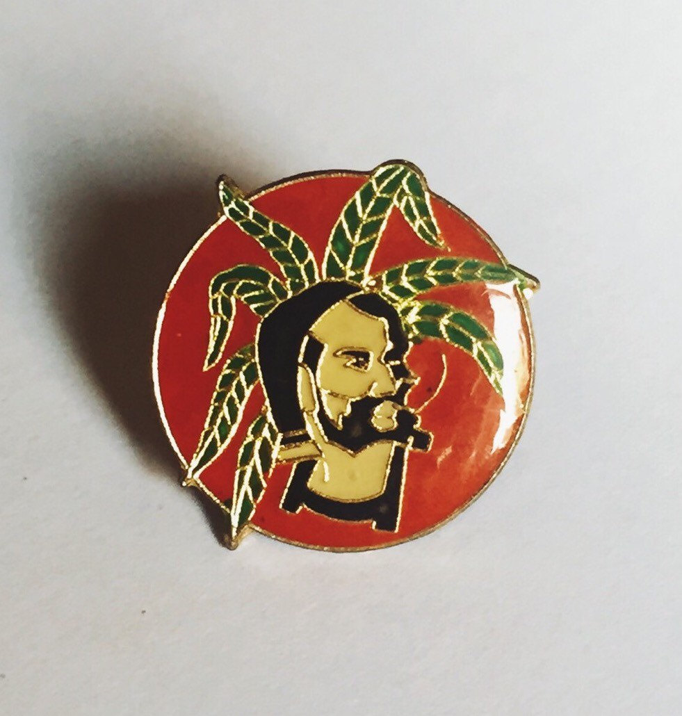 Captain Zig Zag Vintage Lapel Pin - Etsy