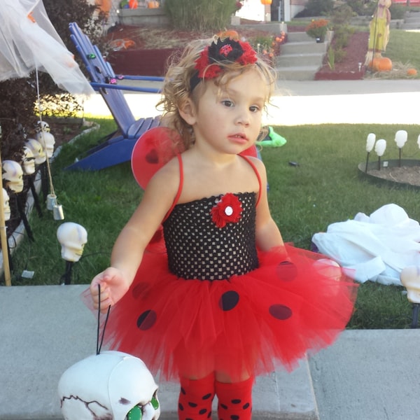 Ladybug Tutu Costume - Etsy