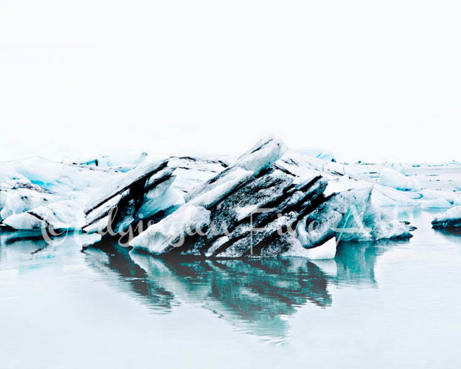 Iceland Photography Iceberg Photo Iceland Wall Art Iceberg Print Winter ...