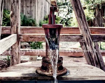 Antique Water Pump | Etsy