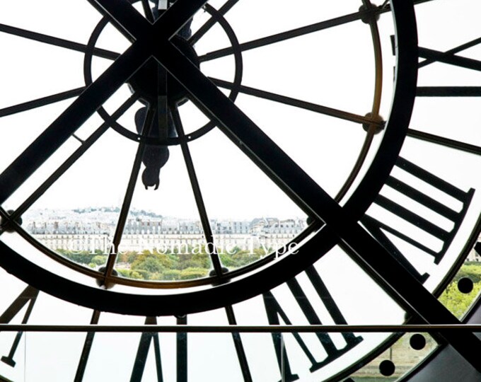Paris D'orsay Museum Clock, Paris Large Wall Art, Paris Decor, Paris ...
