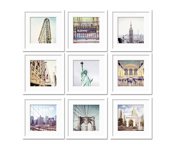 New York Prints NYC Print Set New York City Decor Print Sale | Etsy