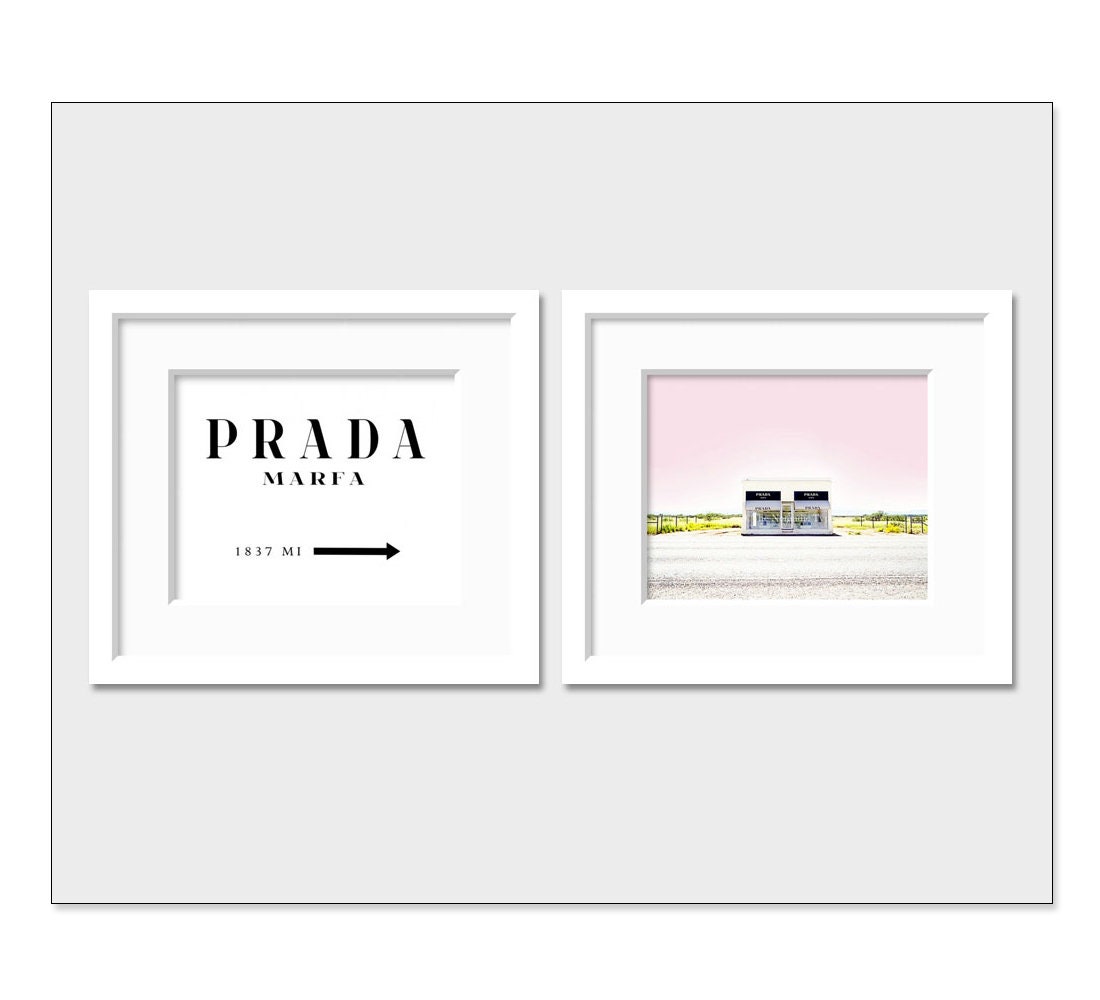 Marfa Print Texas Photography Girls Room Wall Art Fashion | Etsy