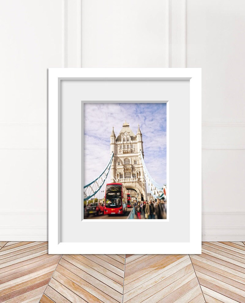 London Bridge Print Europe Photography Tower Bridge Photo | Etsy
