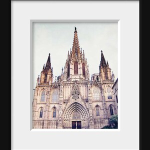 Gothic Art Print Architectural Photo Spain Photo Architecture - Etsy