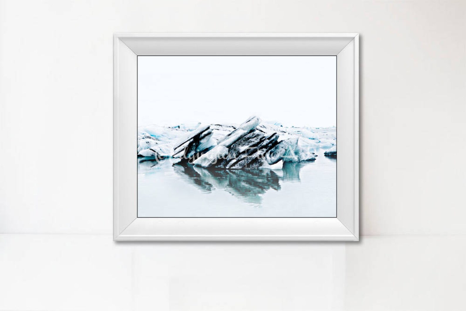 Iceland Photography Iceberg Photo Iceland Wall Art Iceberg Print Winter ...