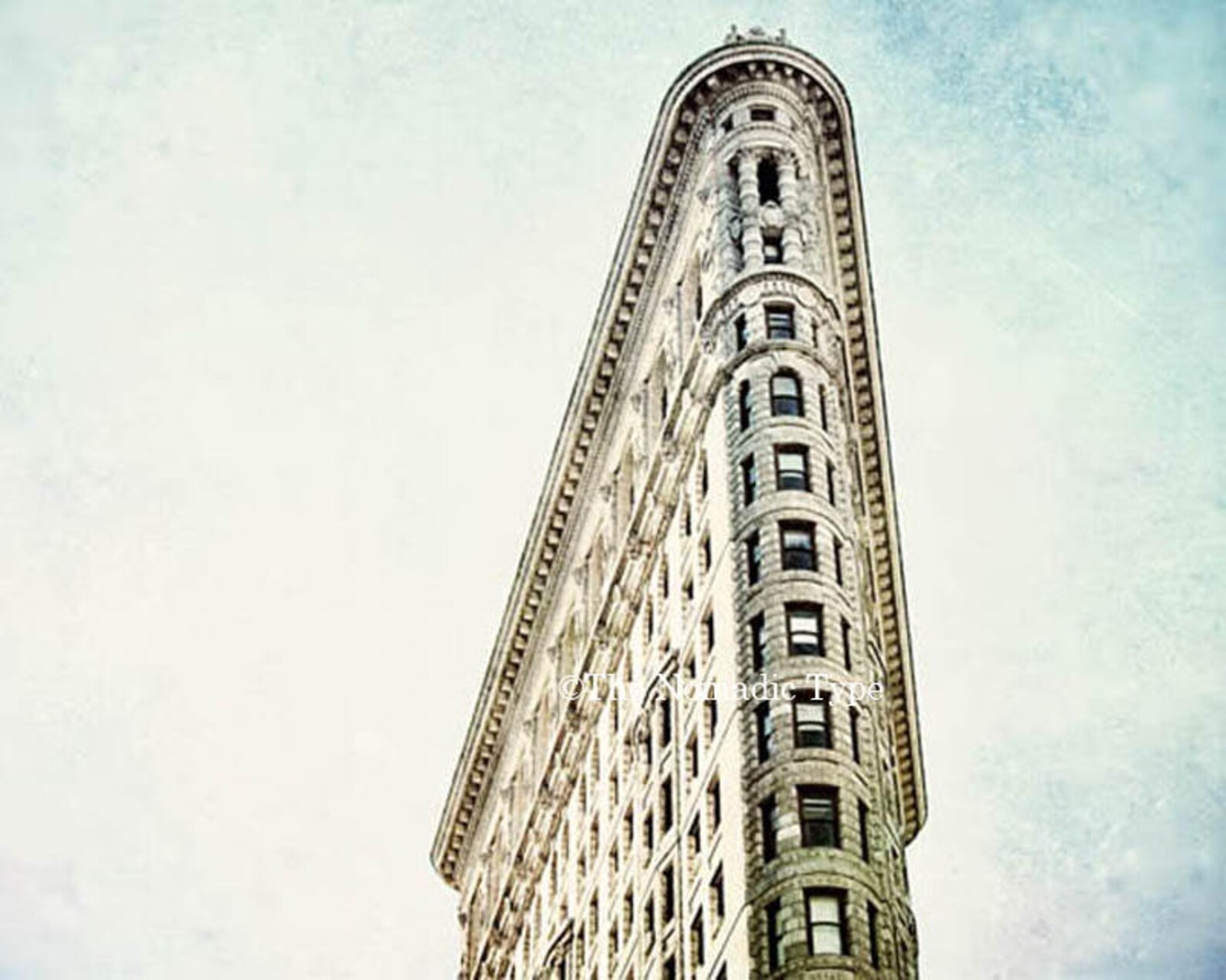 New York City Print Flatiron Building New York City Decor | Etsy