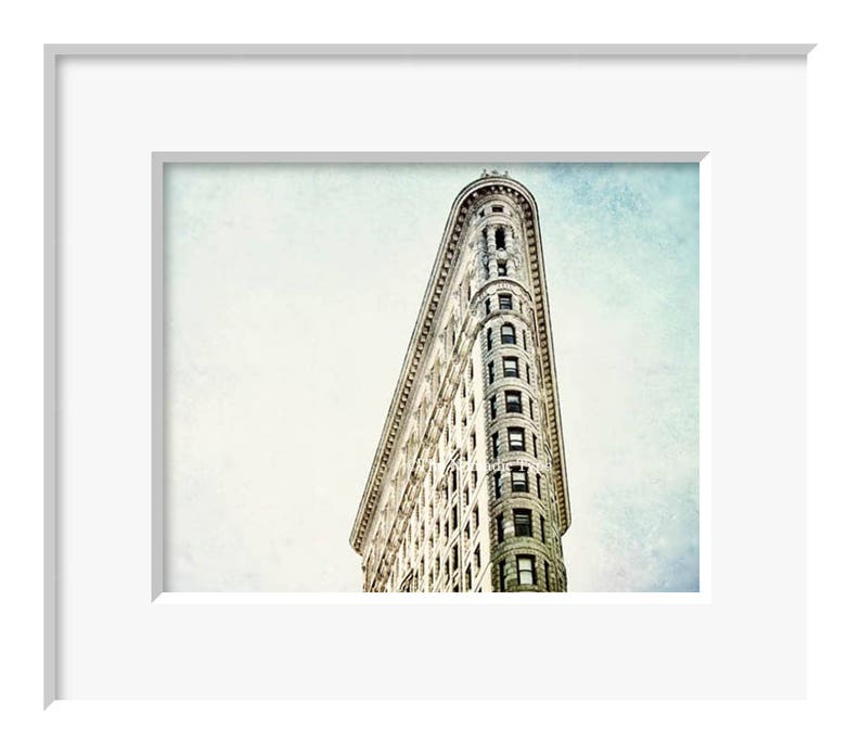 New York City Print Flatiron Building New York City Decor - Etsy