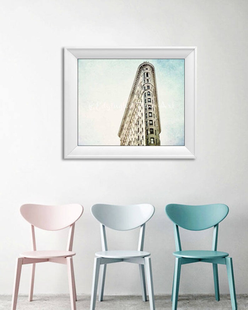 New York City Print Flatiron Building New York City Decor - Etsy