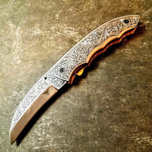 Handcrafted Knife - Etsy