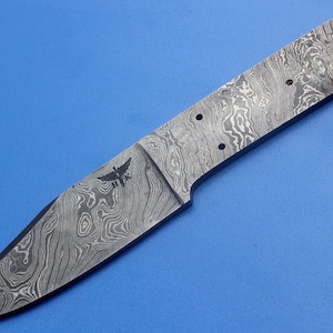HTN Ladder Damascus Custom Billet / Great Quality / Twist Pattern / 2 X ...