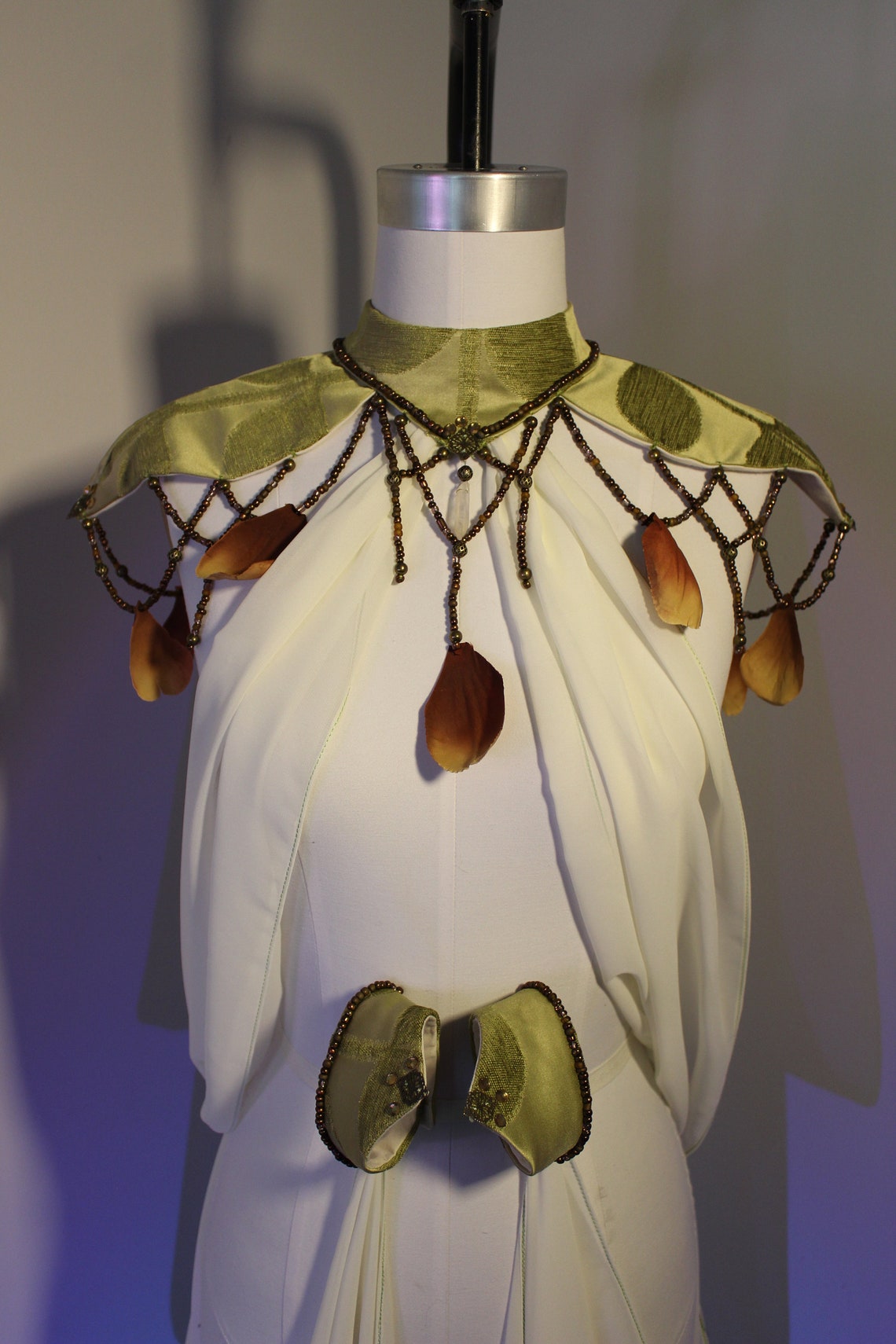 MADE TO ORDER mystery Forest Armor Cape Elven Cape Elf - Etsy