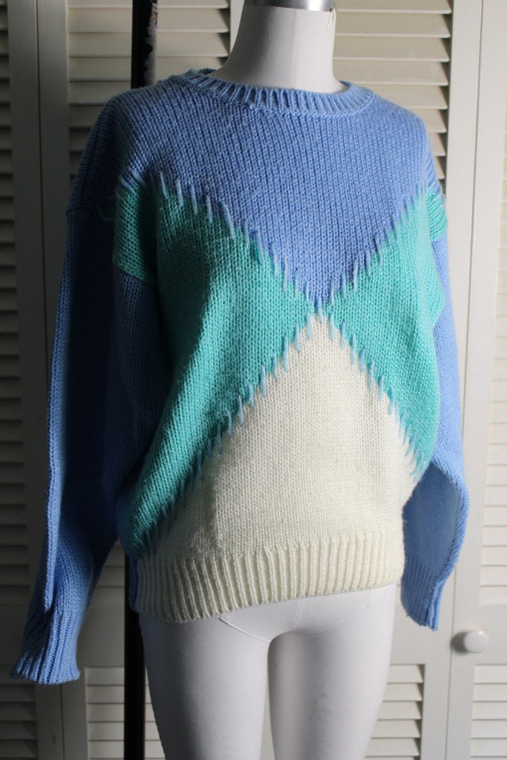 Vintage 80s colorblock - Gem