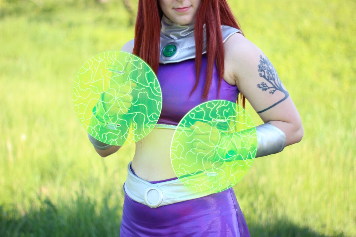 MADE TO ORDER Starfire Starbolts Costume Prop Cosplay Prop - Etsy