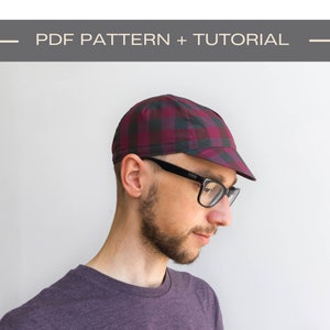 Cycling Cap Sewing Tutorial PDF Pattern - Etsy