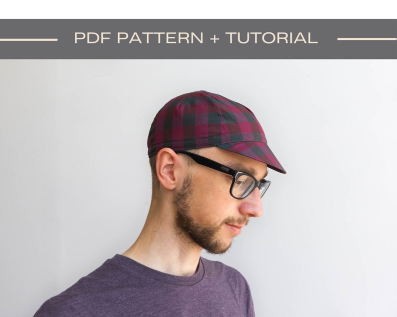 Cycling Cap Sewing Tutorial PDF Pattern - Etsy