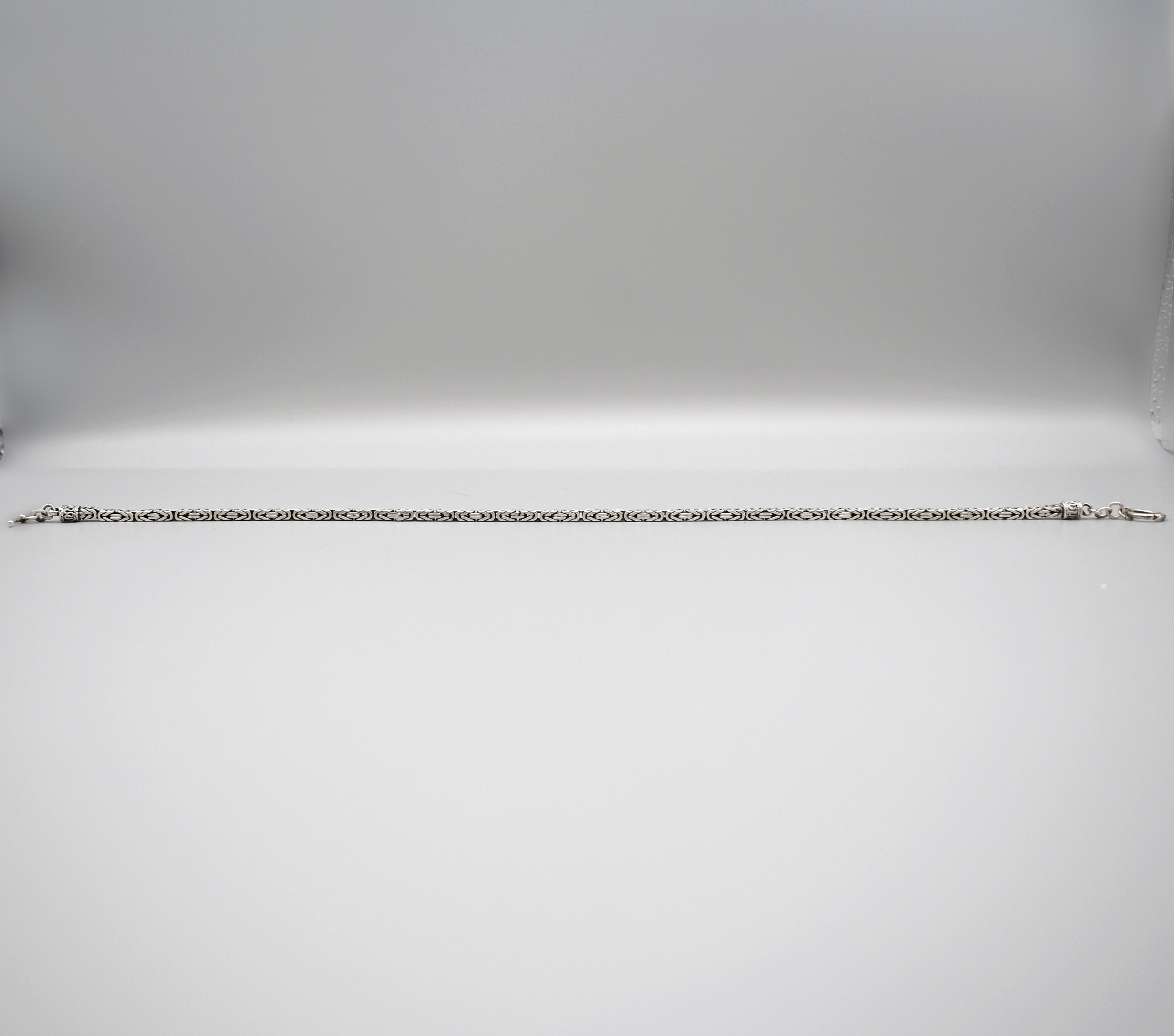 Heavy 80's Sterling Byzantine Chain Rocker Choker Complex - Etsy