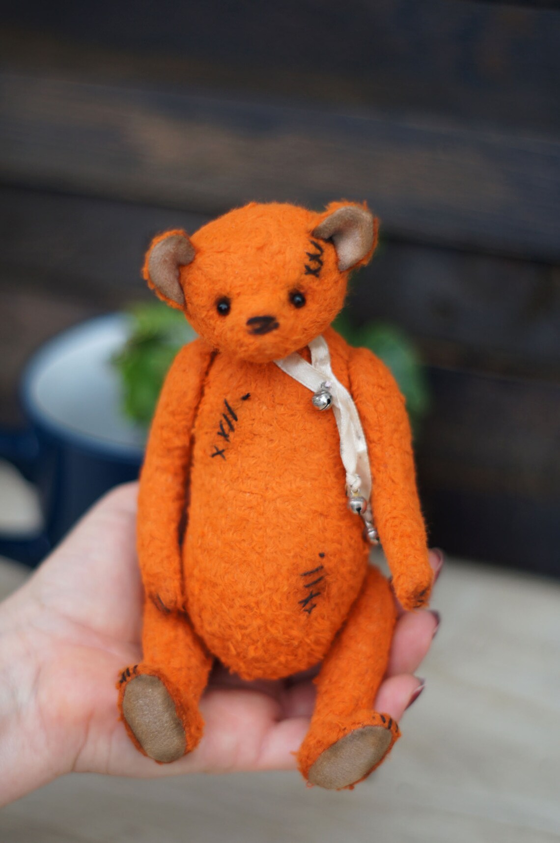 artist-teddy-bear-sewing-pattern-pdf-stuffed-toy-halloween-etsy