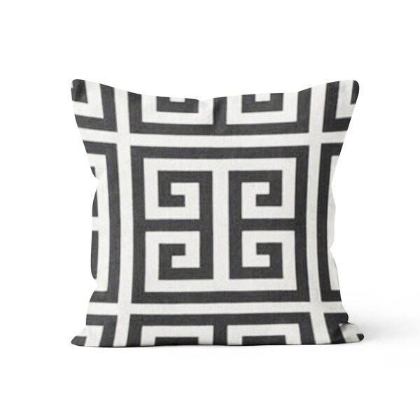 Greek Key Pillow - Etsy