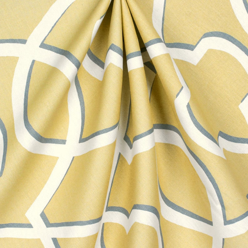 Saffron Yellow Valance Panels Pale Yellow Window Treatment - Etsy