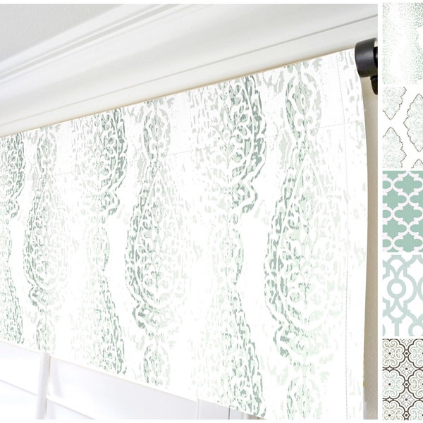 Mint Green Valance - Etsy