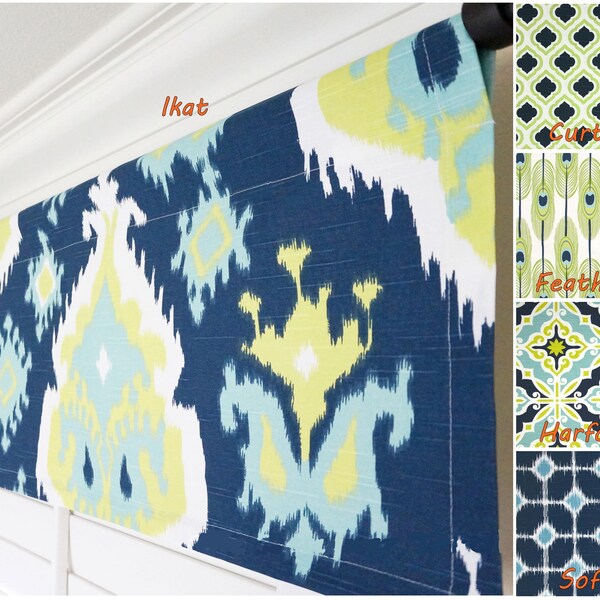 Green Valance - Etsy