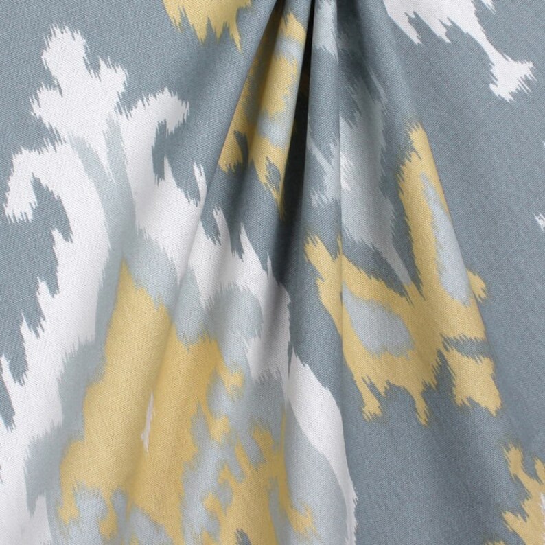 Saffron Yellow Valance Panels Pale Yellow Window Treatment - Etsy