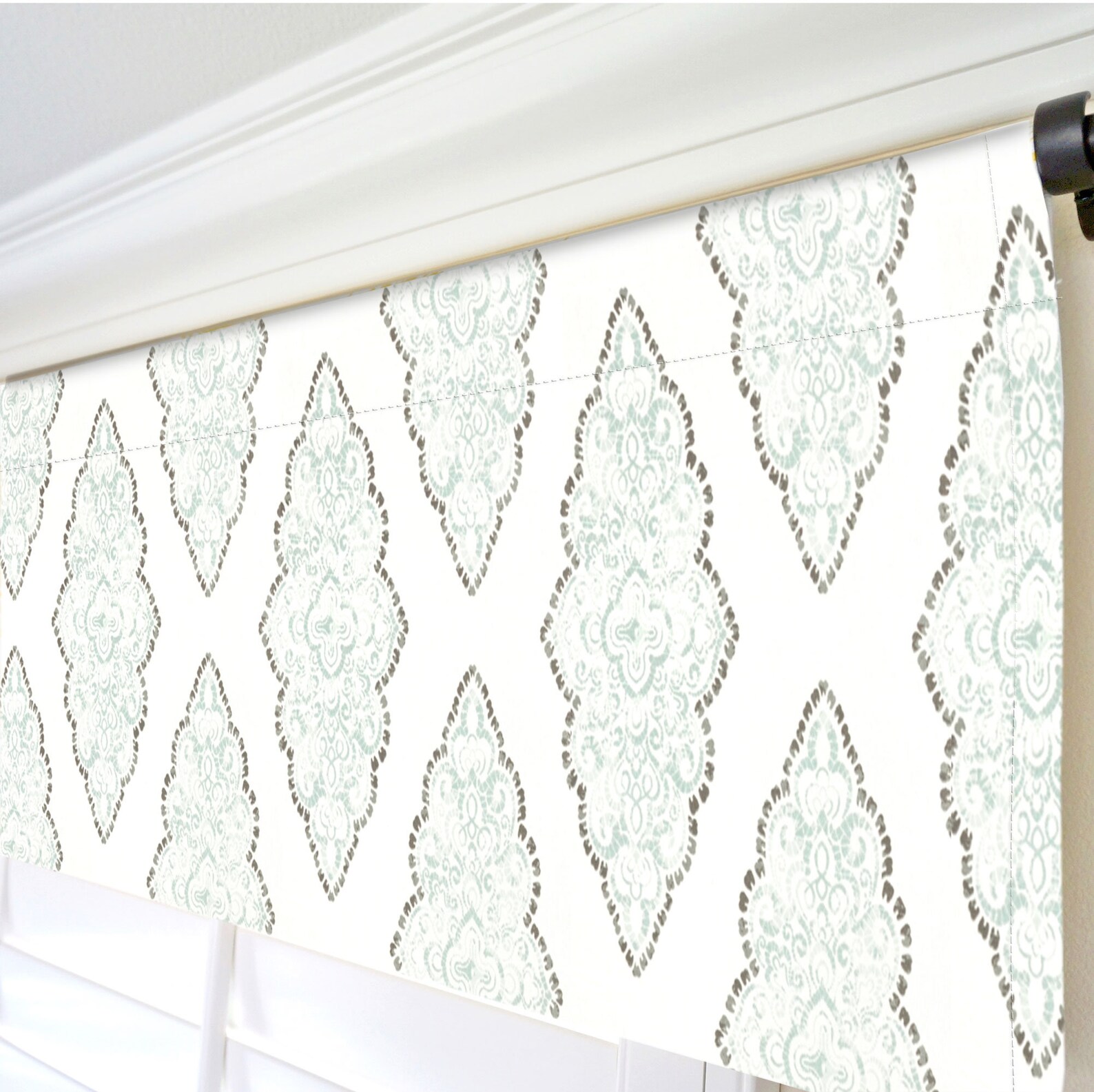Spa Blue Valance.mineral Color Window Valance.green Valance - Etsy
