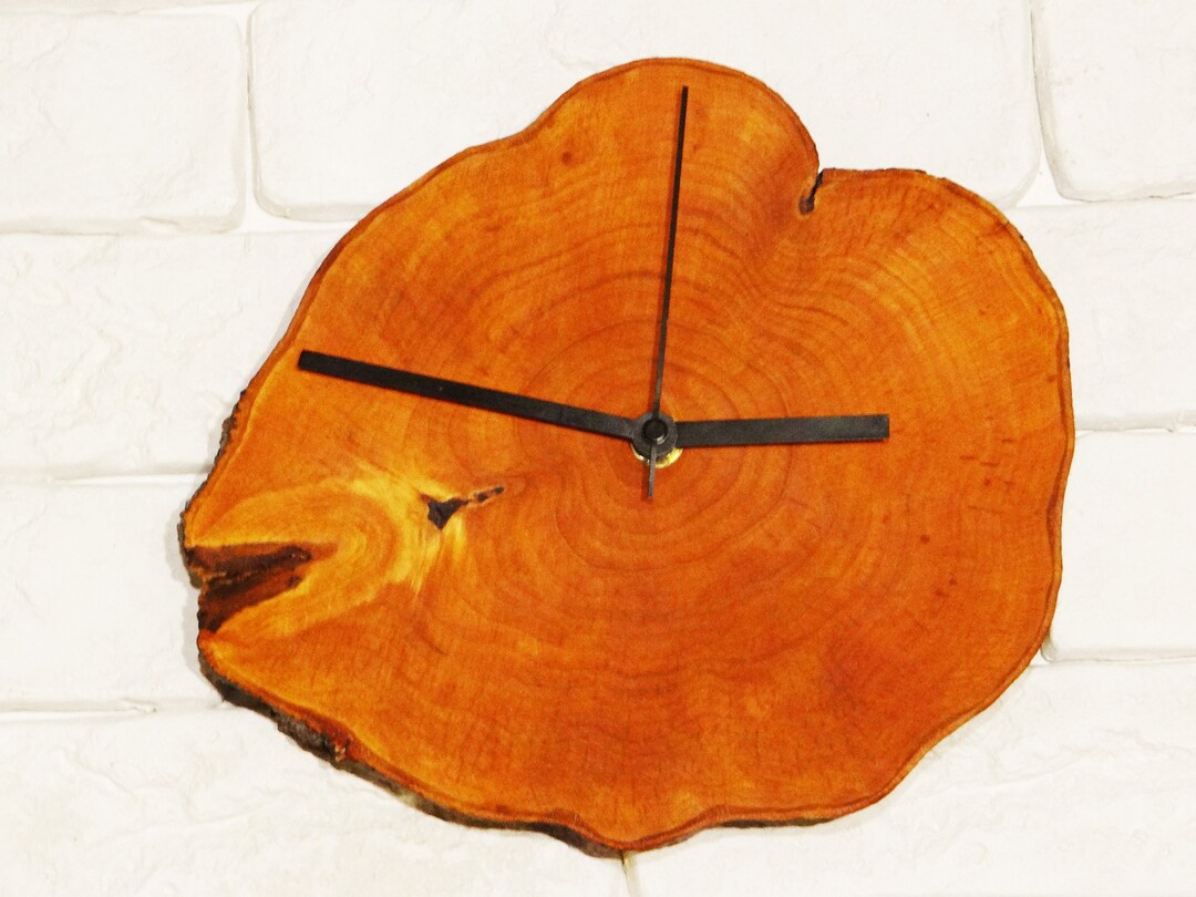 Clock, Rustic Clock, Wall Clock, Eco Friendly Clock, Wooden Clock, Wood ...