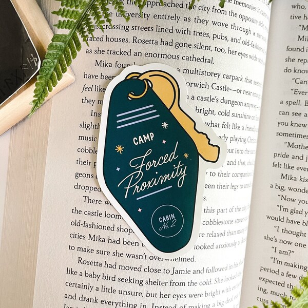 Bookish Keychain - Etsy