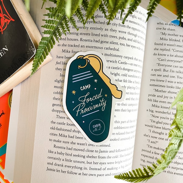 Bookish Keychain - Etsy