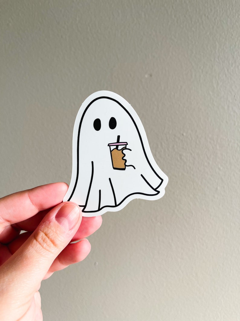 Ghost Sticker Pack Bookish Ghost Sticker Cute Ghost - Etsy