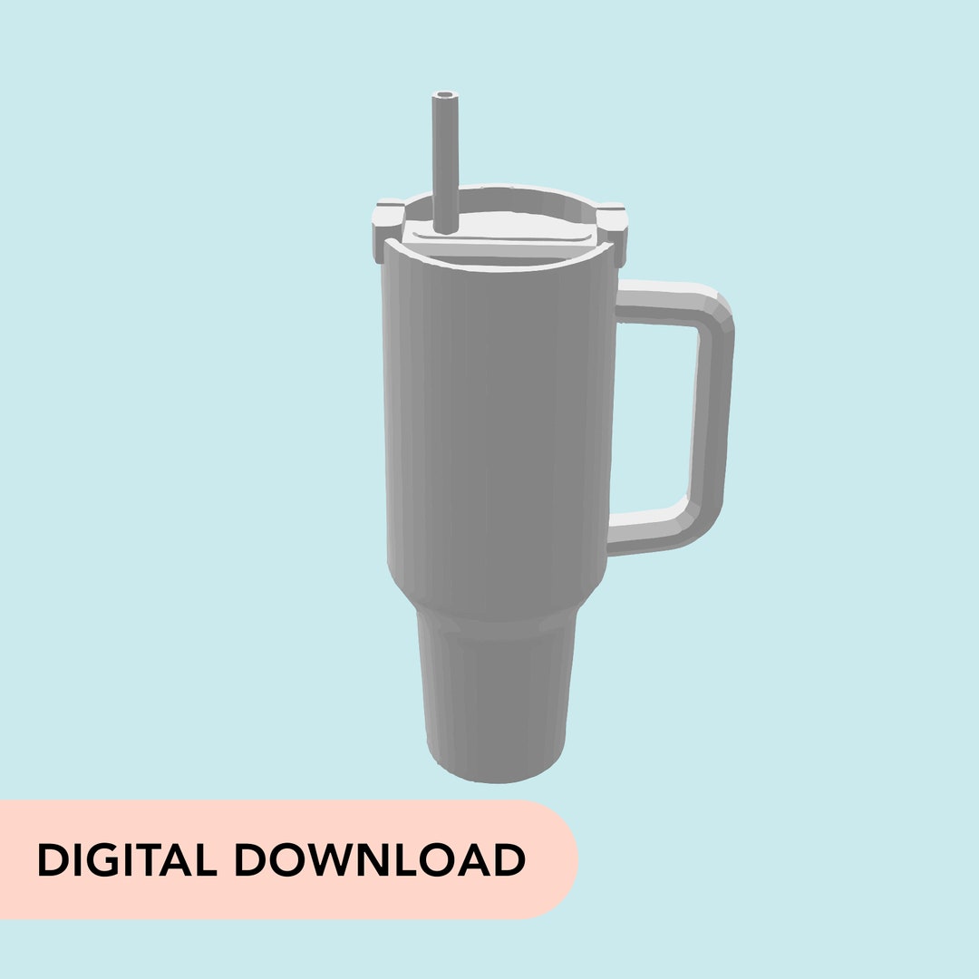 3D Printer STL File - Miniature Stanley Tumbler - 12-scale Dollhouse - Etsy