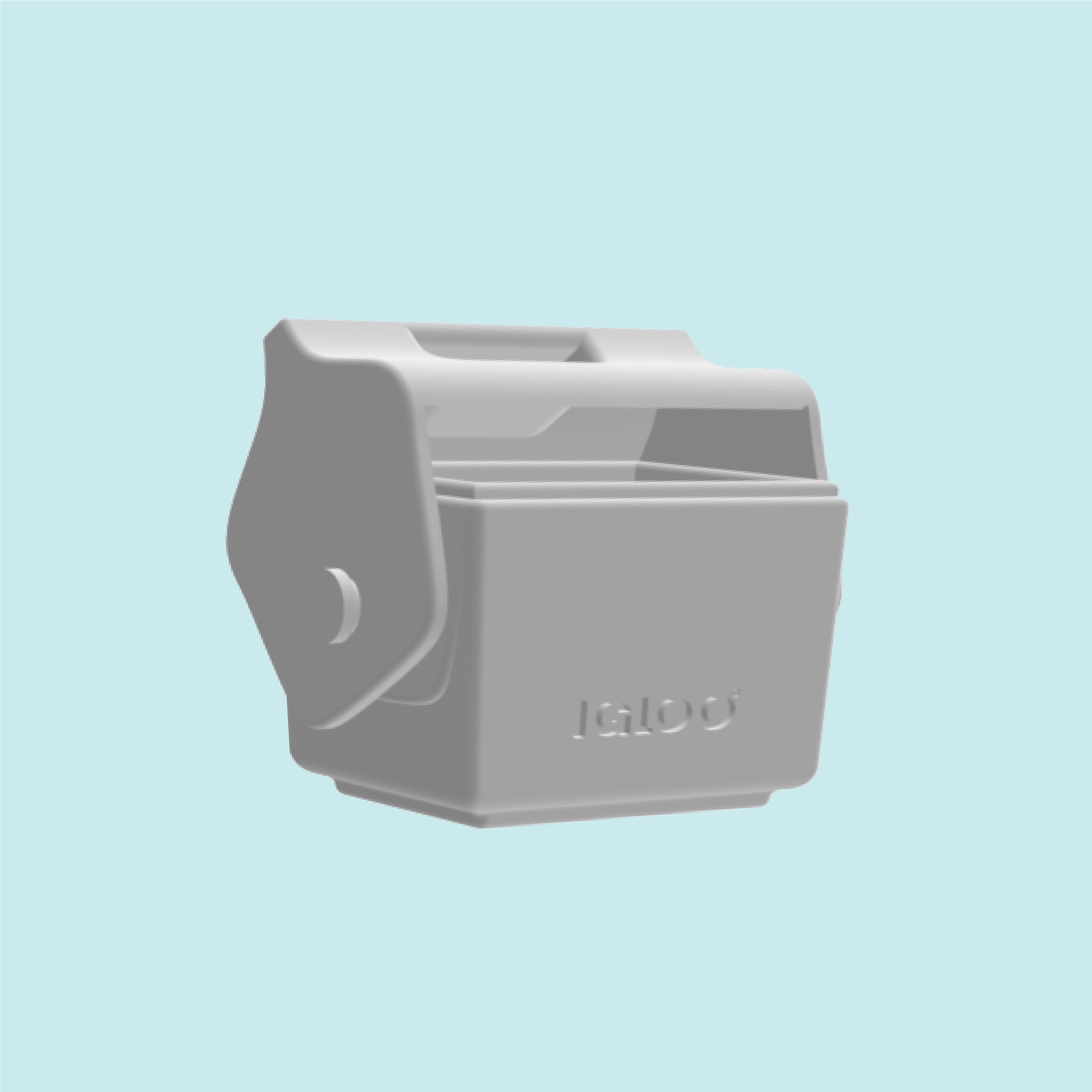 3D Printer STL File Miniature Igloo-style Playmate Cooler - Etsy