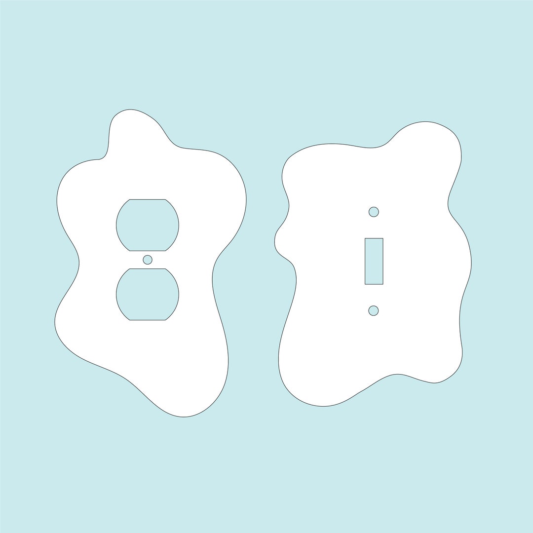 SVG File Light Switch and Outlet Cover Abstract - Etsy
