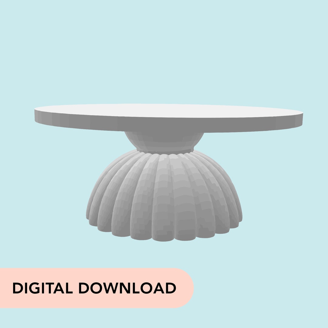 3D Printer STL File - Miniature Coffee Table - 12scale Dollhouse - Etsy