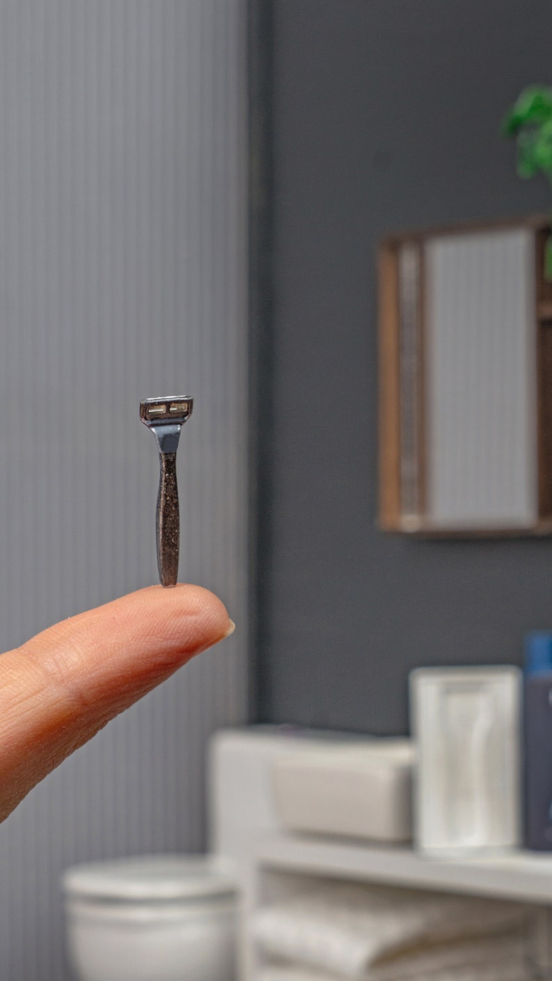 3D Printer STL File Miniature Razor 12scale Dollhouse - Etsy