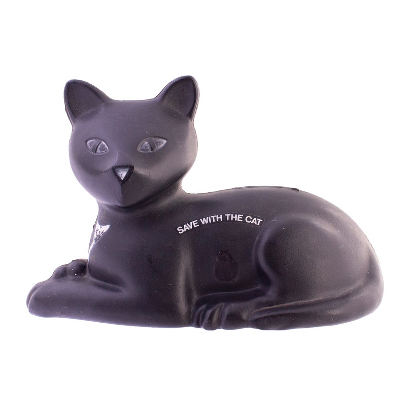 Cat Coin Bank - Etsy