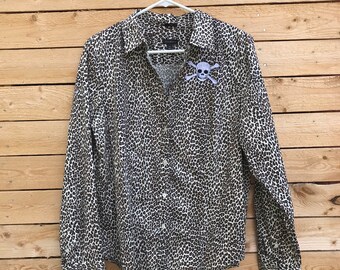 Womens Skull Blouse - Etsy