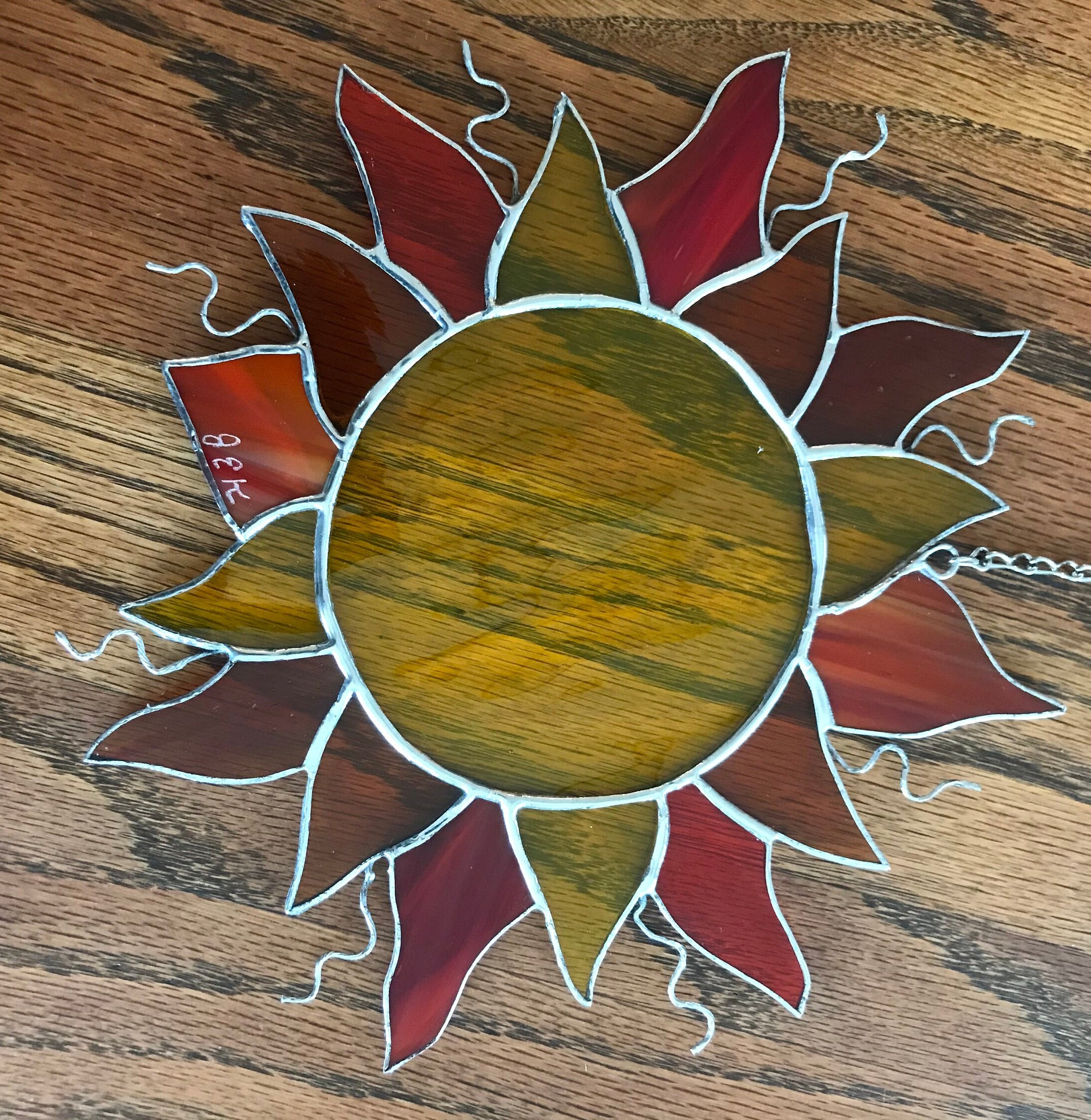 Stained Glass Sun - Etsy