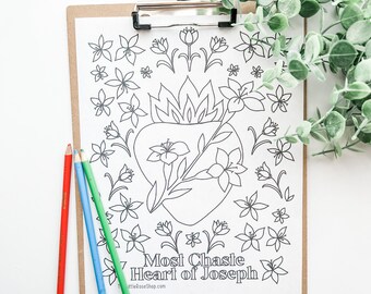 Joseph Coloring Page | Etsy