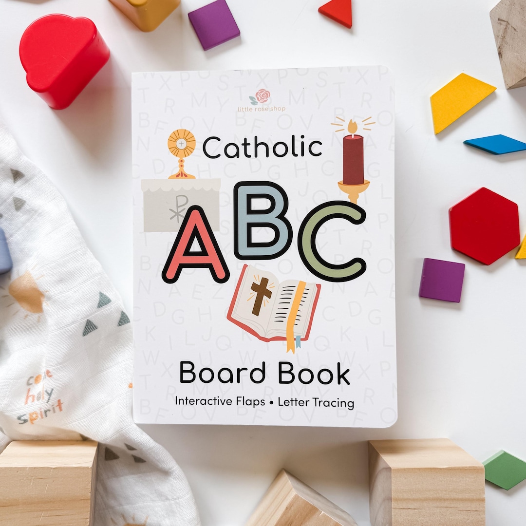 Catholic ABC Board Book - Etsy