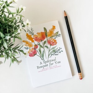 Spiritual Bouquet Notepads - Etsy