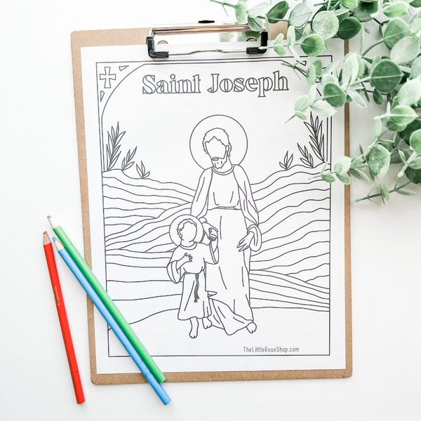 Joseph Coloring Pages - Etsy
