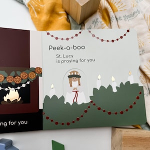 Peek-a-boo Saints Catholic Board Book - Etsy