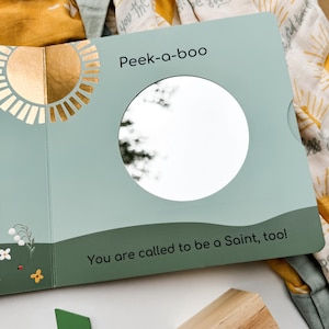 Peek-a-boo Saints Catholic Board Book - Etsy