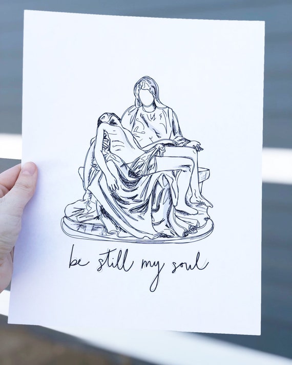 Pieta Drawing