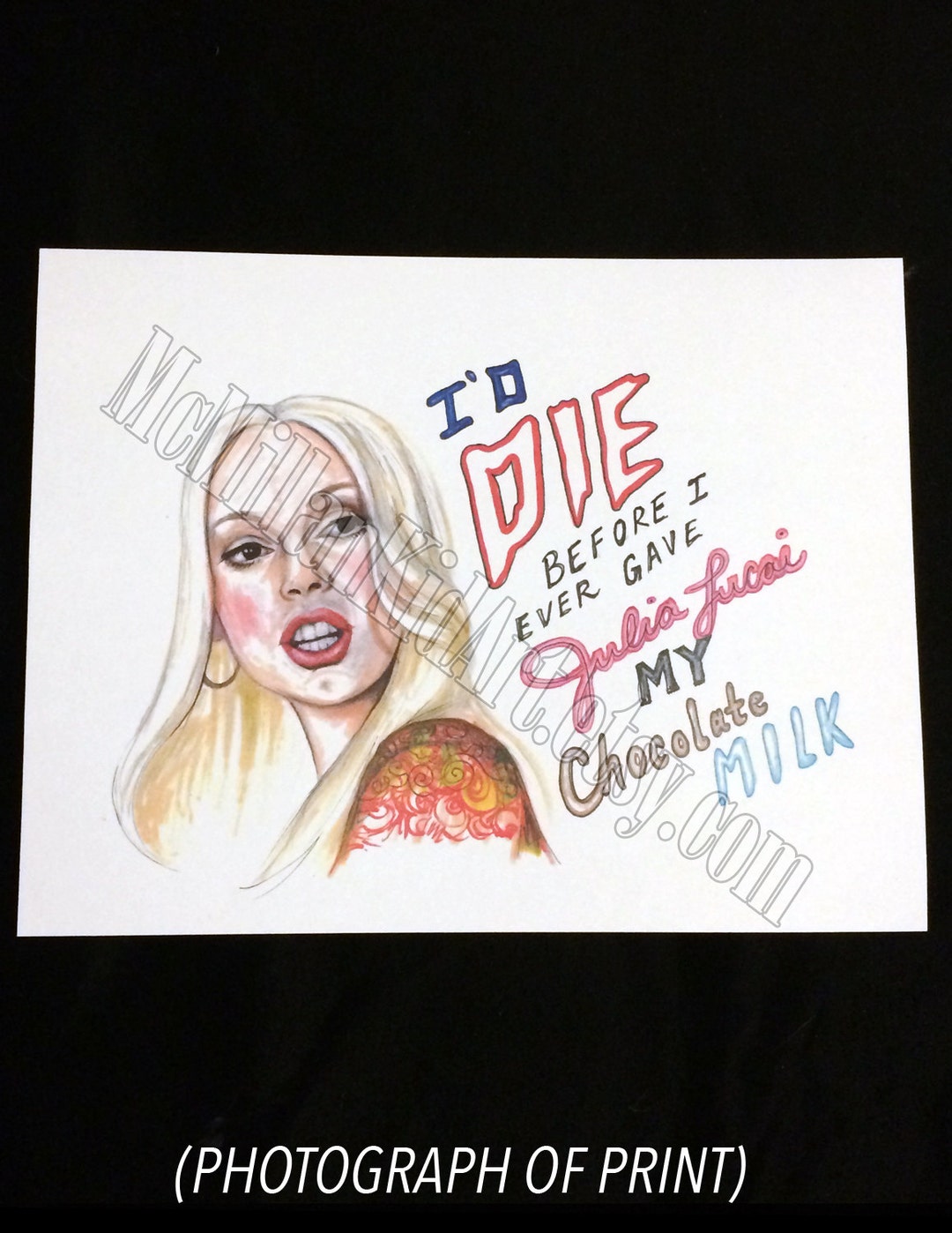 Rose Mcgowan as Pam in death Proof Movie Art Print - Etsy