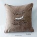 Remembrance Cushion, Feather Wording Memory Cushion - Etsy