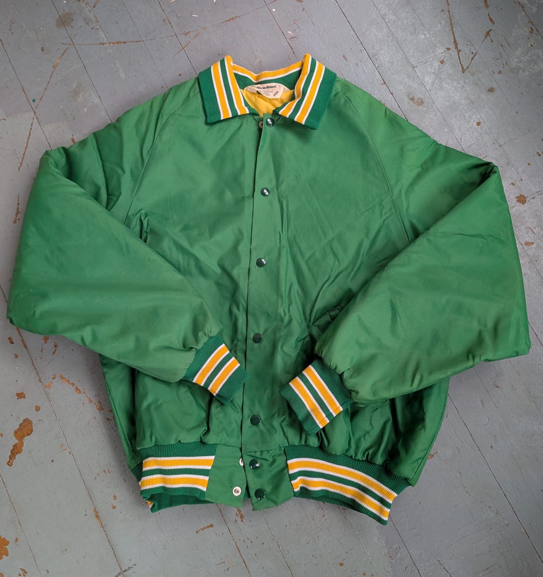Vintage 70s Don Alleson Athletic Letter Jacket - Etsy